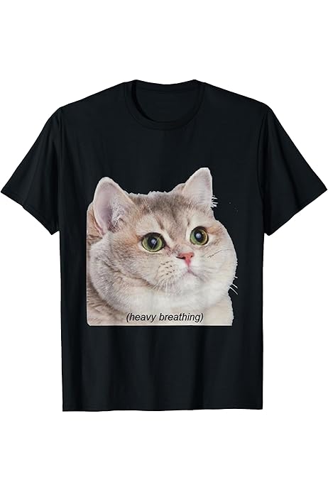 Heavy Breathing Intensifies Cat Meme