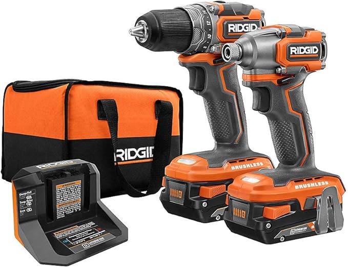 Amazon.com: RIDGID 18 V sin escobillas subcompacto inalámbrico 1/2 ...