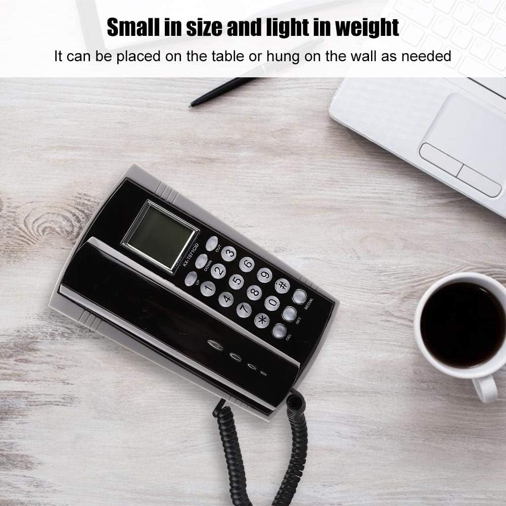 Tosuny Corded Telephone, Small Home Phone Landline Telephone with ...