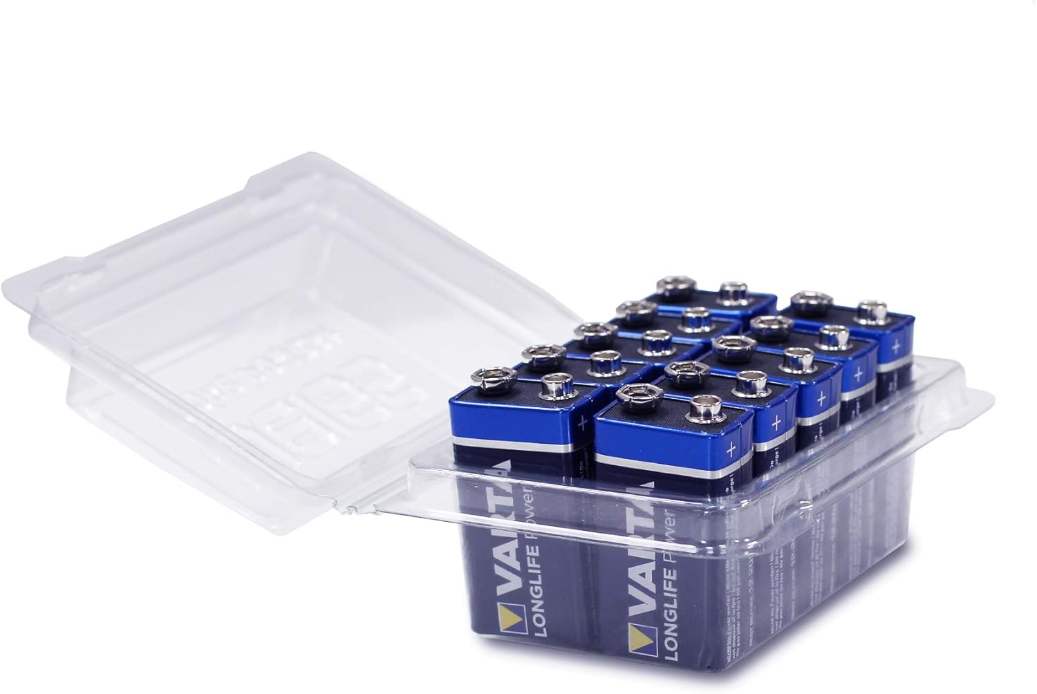 Pack of 10 Varta Longlife Power (formerly High Energy) 4922 Battery 9 V ...