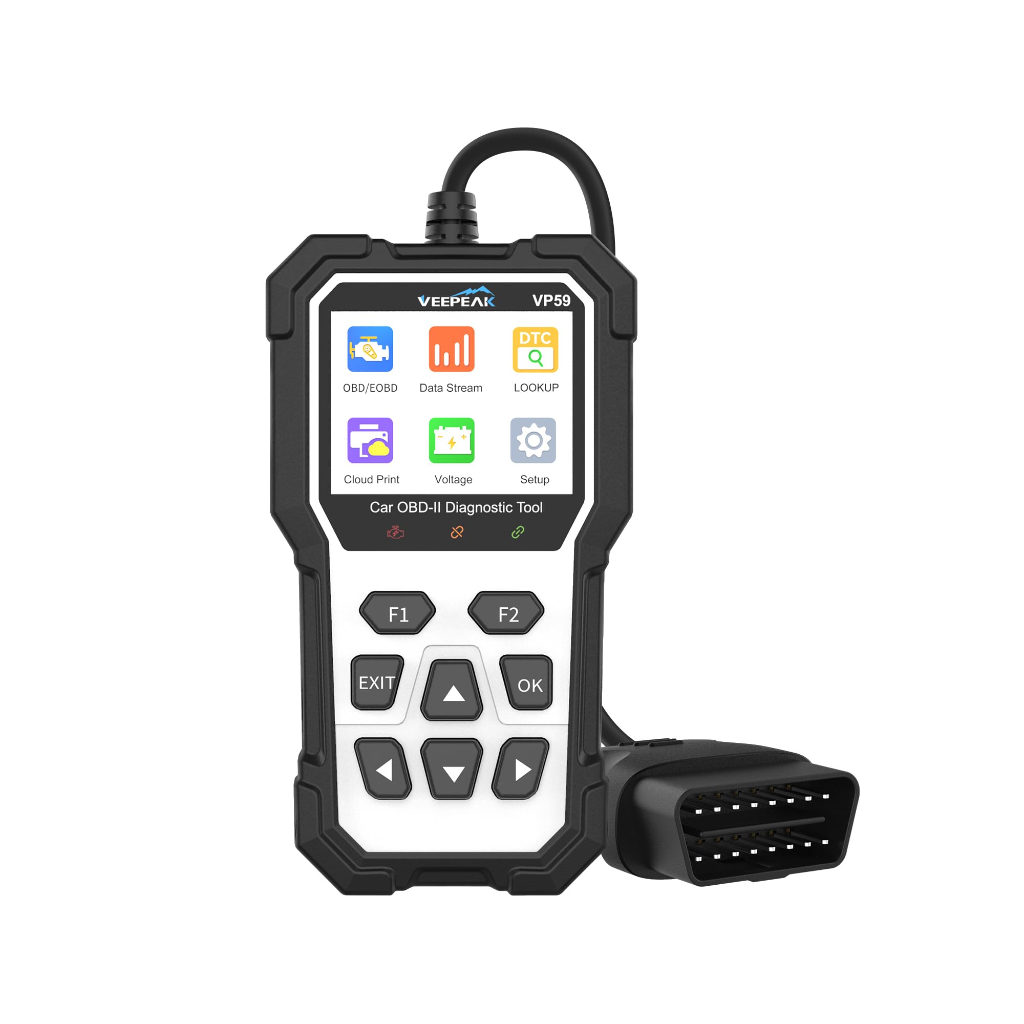 Veepeak OBD2 Scanner Diagnostic Tool, Auto Check Engine Light Code ...