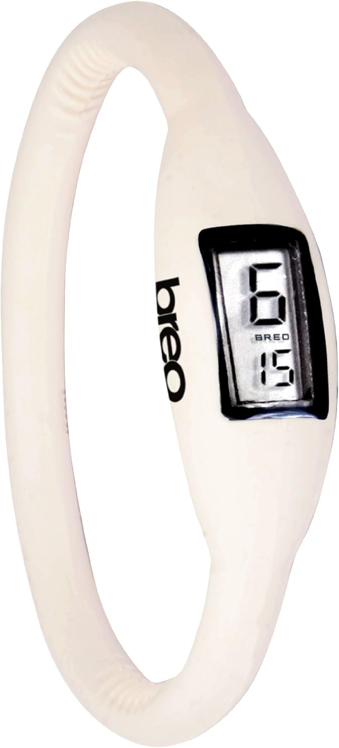 Breo Roam Unisex Rubber Digital Watch White Large 18cm : Breo Sport ...