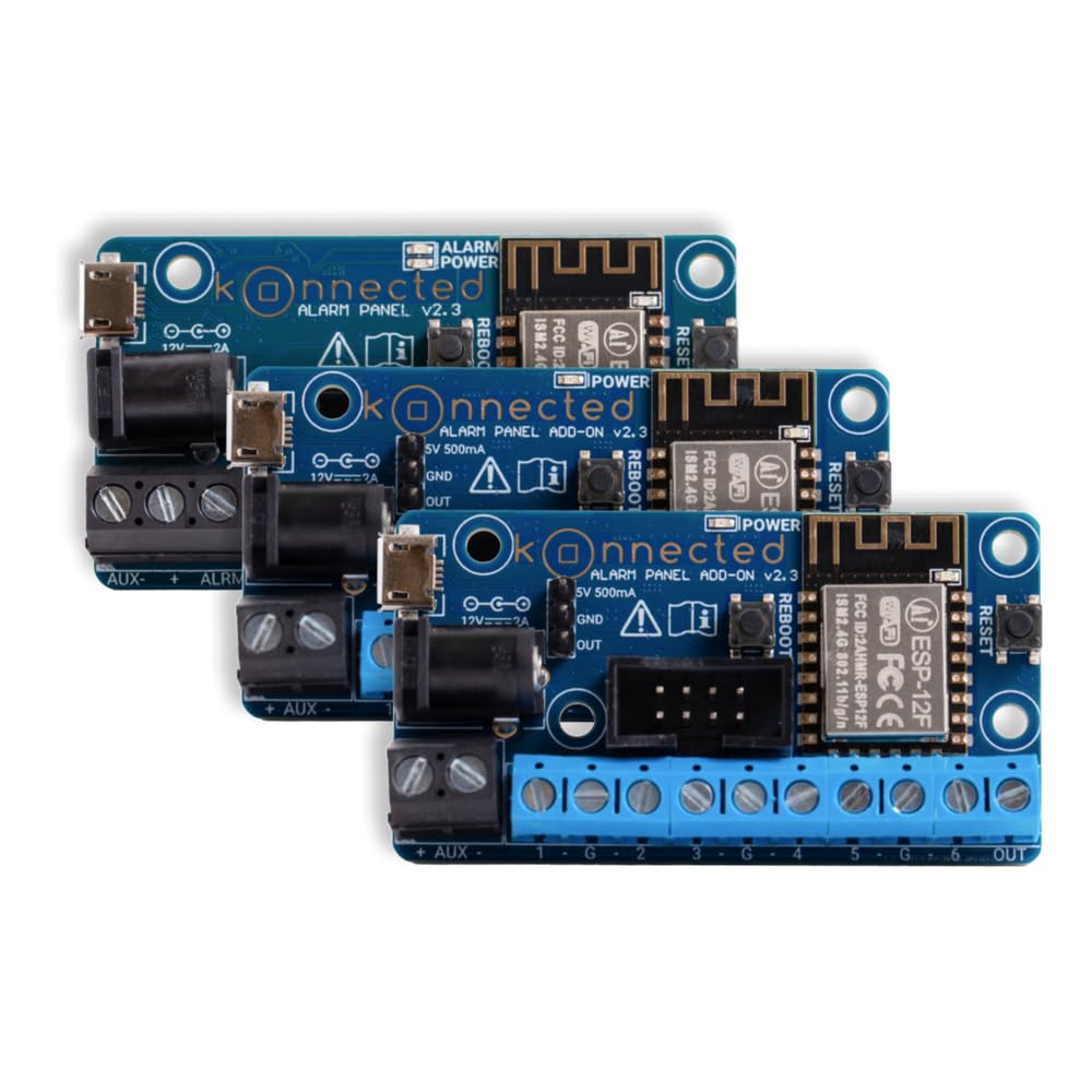 Mua 18-Zone Wired Smart Alarm Panel Kit - Konnected Alarm Panel - Make ...