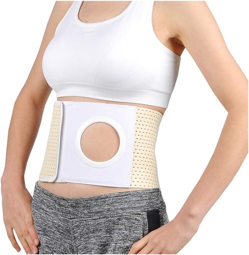 Amazon.com: Ostomy Hernia Belt-Waist Support-Abdominal Brace-Stoma ...