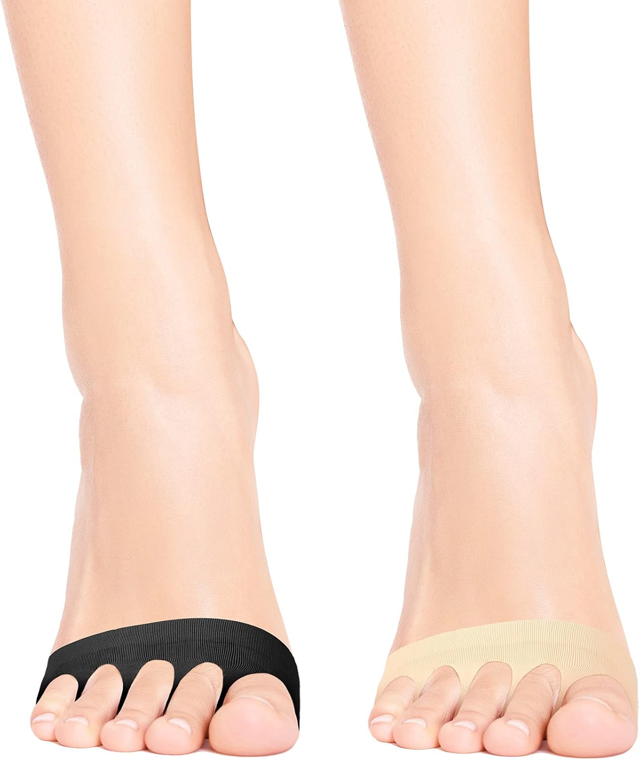 8 Pairs Toe Liner Covers Not-skid, Toe Topper Liner Socks, Sponge ...