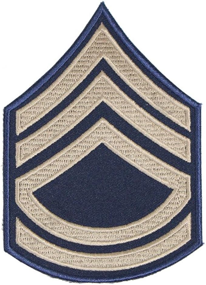 Amazon.com: Reproduction World War 2 US Army Khaki Rank Patch ...