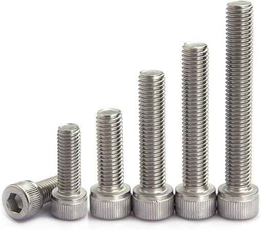 A2 SS Allen Bolts With Hex Nuts Screws Assortment 2mm High quality ...