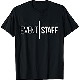 Amazon.com: Event Staff - Front Design - Cool Party Uniform - Events T ...