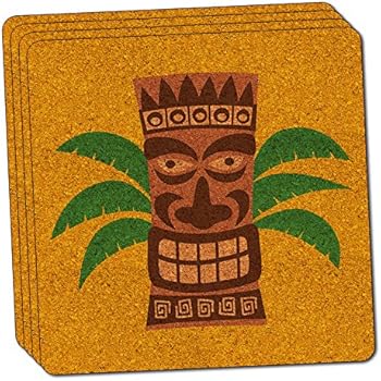 Amazon.com | 20 Tiki Bar Hawaiian Drink Cocktail Coasters: Hawaiian ...