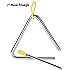 Amazon.com: DD 6" Music Percussion Triangle, Striker, Holder & Case ...