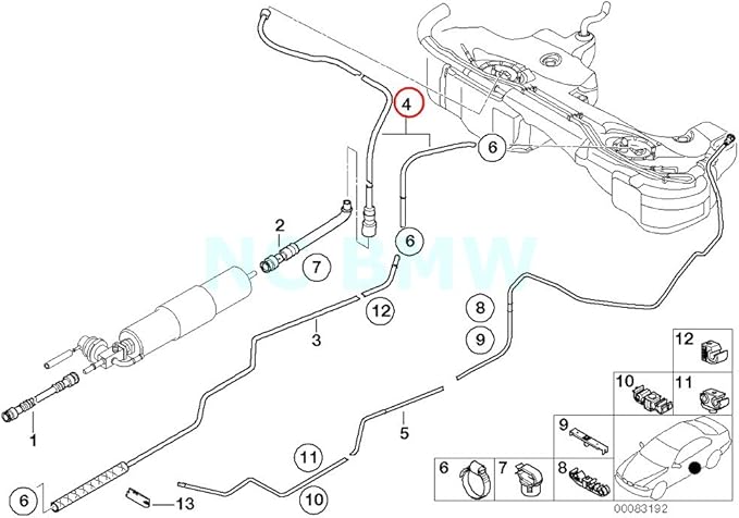 Amazon.com: BMW Genuine Fuel Pipes Set: Automotive