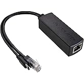 Amazon.com: PoE to Micro-USB Splitter/Adapter for Raspberry Pi (IEEE802 ...
