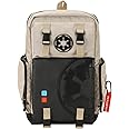 Amazon.com | Star Wars Lightsaber-Themed White Built-Up Backpack ...
