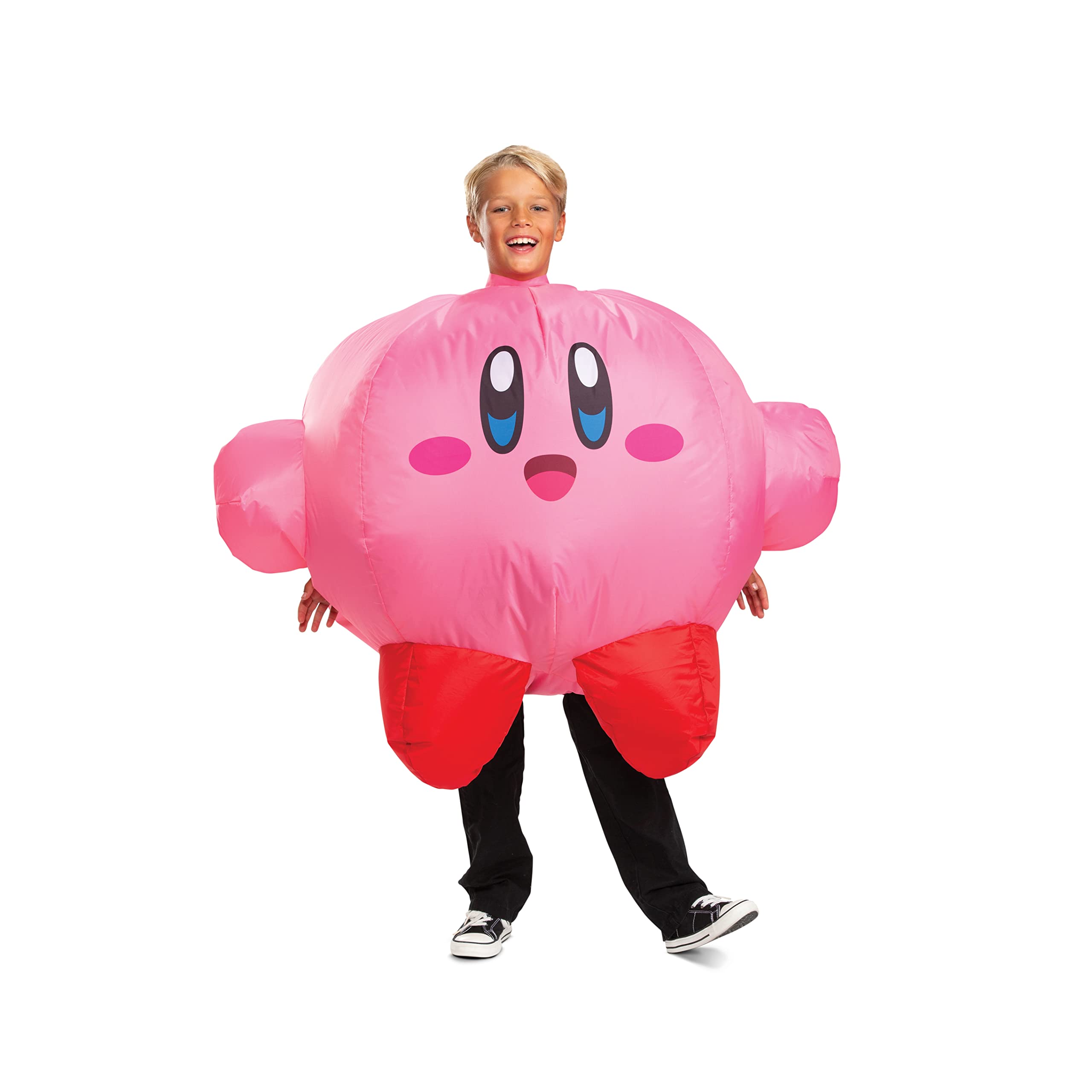 Disguise Kirby Inflatable Costume For Kids, Official Kirby Inflating ...