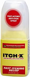 Amazon.com: Itch-x Fast-acting Anti-itch Spray, 2 Fluid Ounce: Health ...