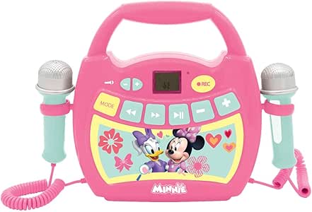 Amazon.es: LEXIBOOK Disney Minnie Mouse, Mi Primer Reproductor Digital ...