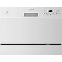 Amazon.com: Honeywell Countertop Dishwasher with 6 Place settings, 6 ...