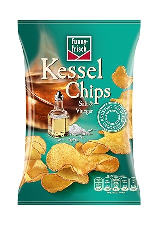 funny-frisch Kessel Chips Salt & Vinegar, 120 g: Amazon.de: Amazon Pantry