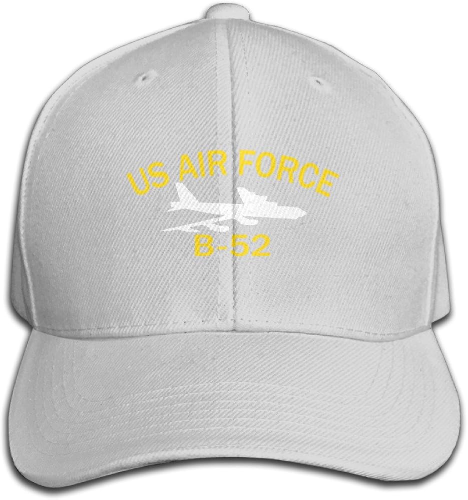 US Air Force B-52 Stratofortress Cotton Twill Cap Hats Adjustable Ash ...