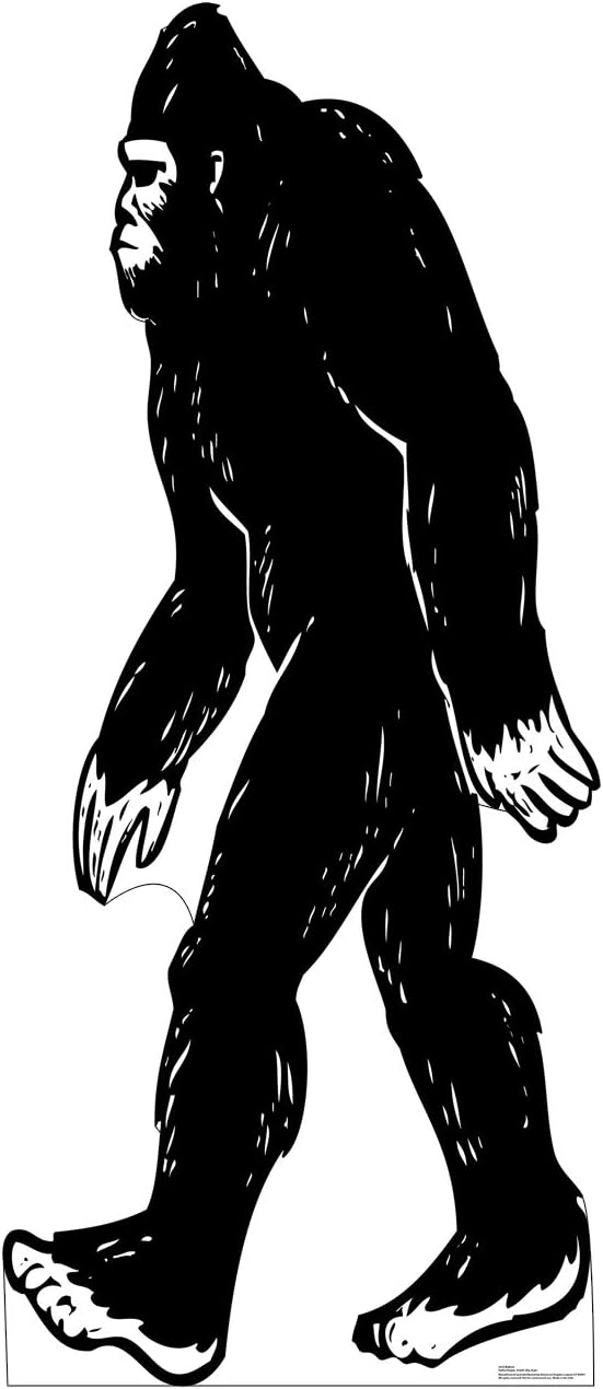 Amazon.com: Cardboard People Bigfoot Life Size Cardboard Cutout Standup ...