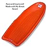 Flexible Flyer Lightning Snow Sleds for Kids & Adults, Plastic Toboggan ...