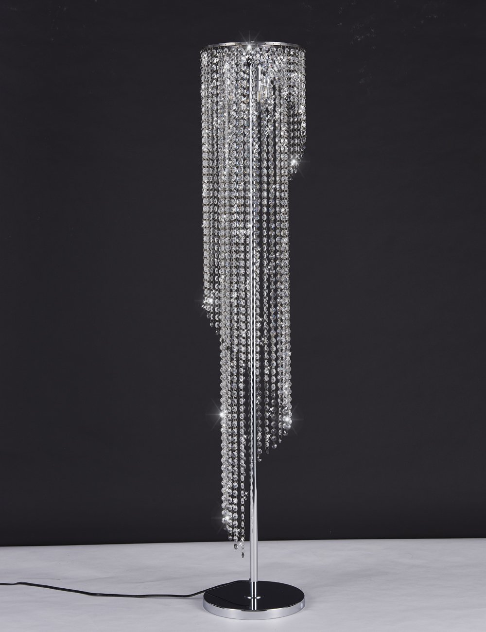 Floor Lamps & Torchieres Surpars House Sparkling Elegant Raindrop ...