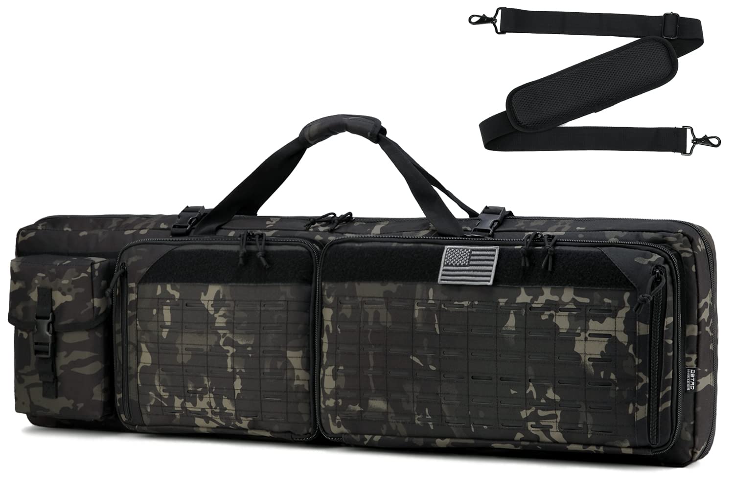 DBTAC Urban Classic Tactical Double Long Gun Bag Soft Rifle Case Pistol ...
