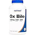 Amazon.com: Nutricost Ox Bile Capsules 125mg, 240 Capsules - Non-GMO : Health & Household