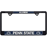 Amazon.com: Penn State Alumni Black License Plate Frame : Automotive