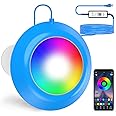 Amazon.com : LyLmLe LED Pool Lights, 20W Smart RGB Magnetic Submersible ...