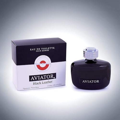 Paris Bleu Aviator Black Leather Pefume for men 100 ml eau de toilette ...