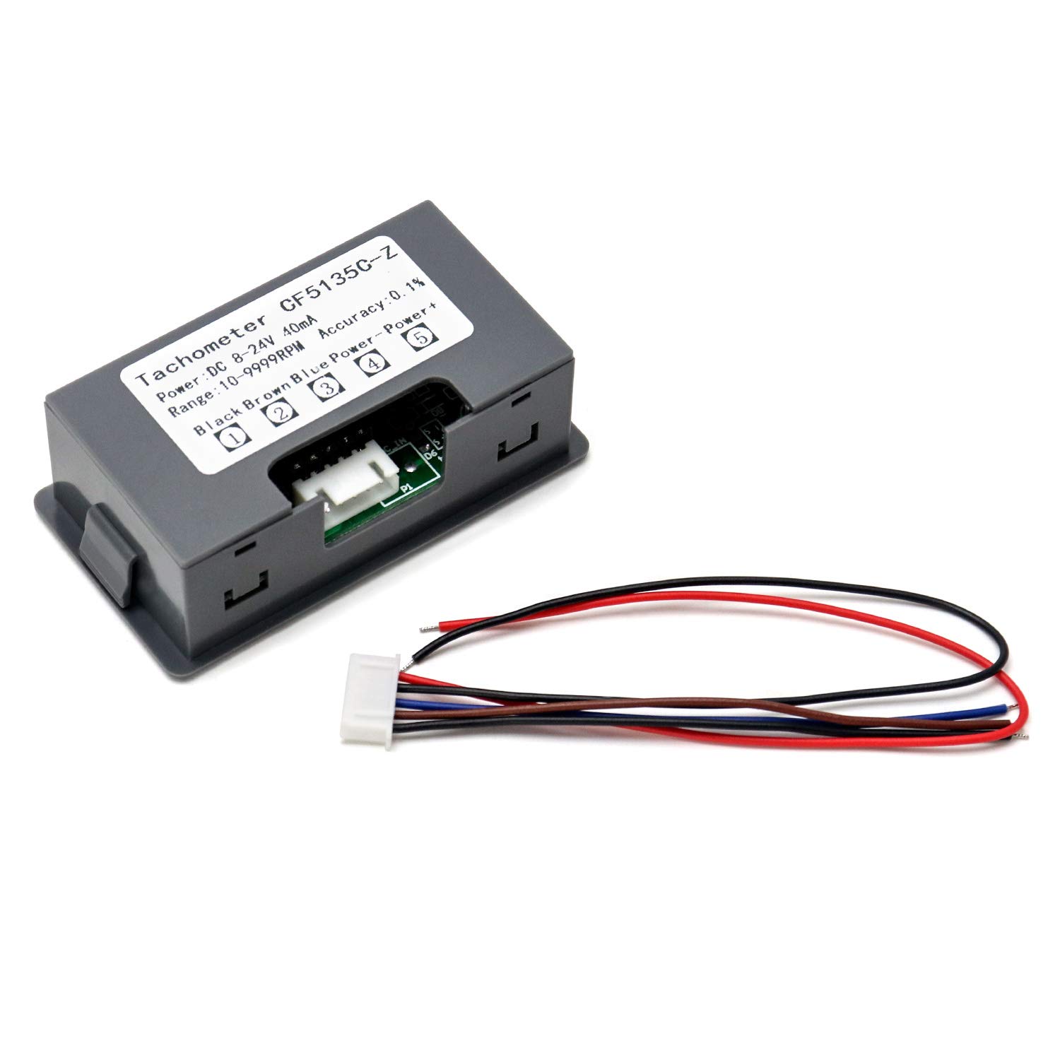 Mua QWORKÂ® 4 Digital LED Tachometer RPM Speed Meter and Hall Effect ...