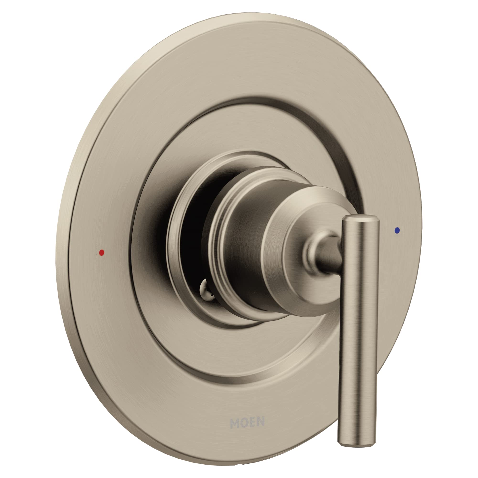 Moen Gibson Chrome Posi-Temp Pressure-Balancing Modern Shower Handle Only Trim, Valve Required ...