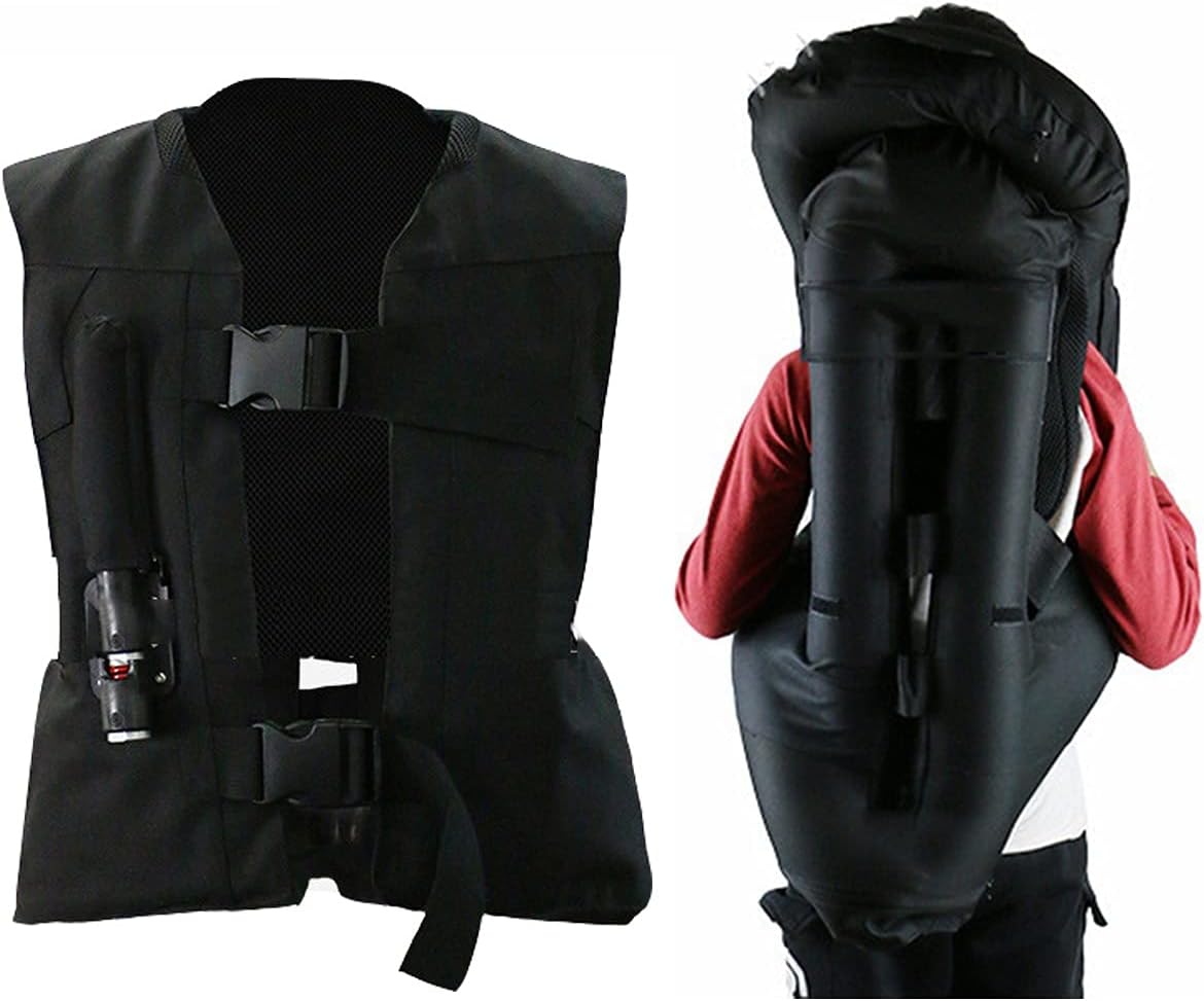 Protective Vest Riding Airbag Suit Anti-fall Equestrian Suit Protective ...