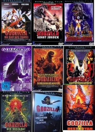 Godzilla Set Monster des Grauens, VS. Destroyah, und das Ungeheuer aus der Tiefe, Kehrt zurück ...