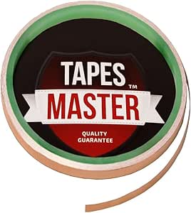 Amazon.com: Tapes Master 4" x 10ft Copper Foil Tape - EMI Shielding ...
