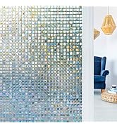 Amazon.com: rabbitgoo Window Privacy Film, Decorative Window Clings, UV ...