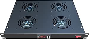 Amazon.com: Rack Mount Fan - 4 Fans Server Cooling System - 1U 19 ...