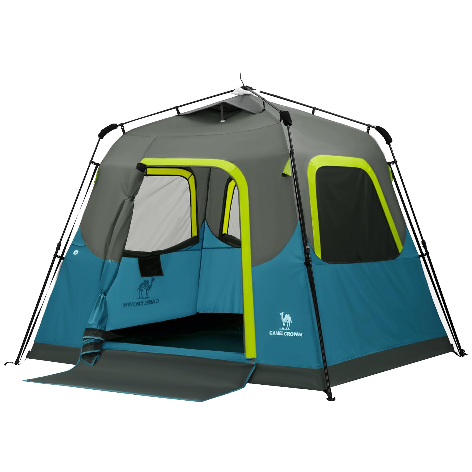 CAMEL CROWN Instant Tents for Camping 2-4 Person Tent Waterproof Easy ...