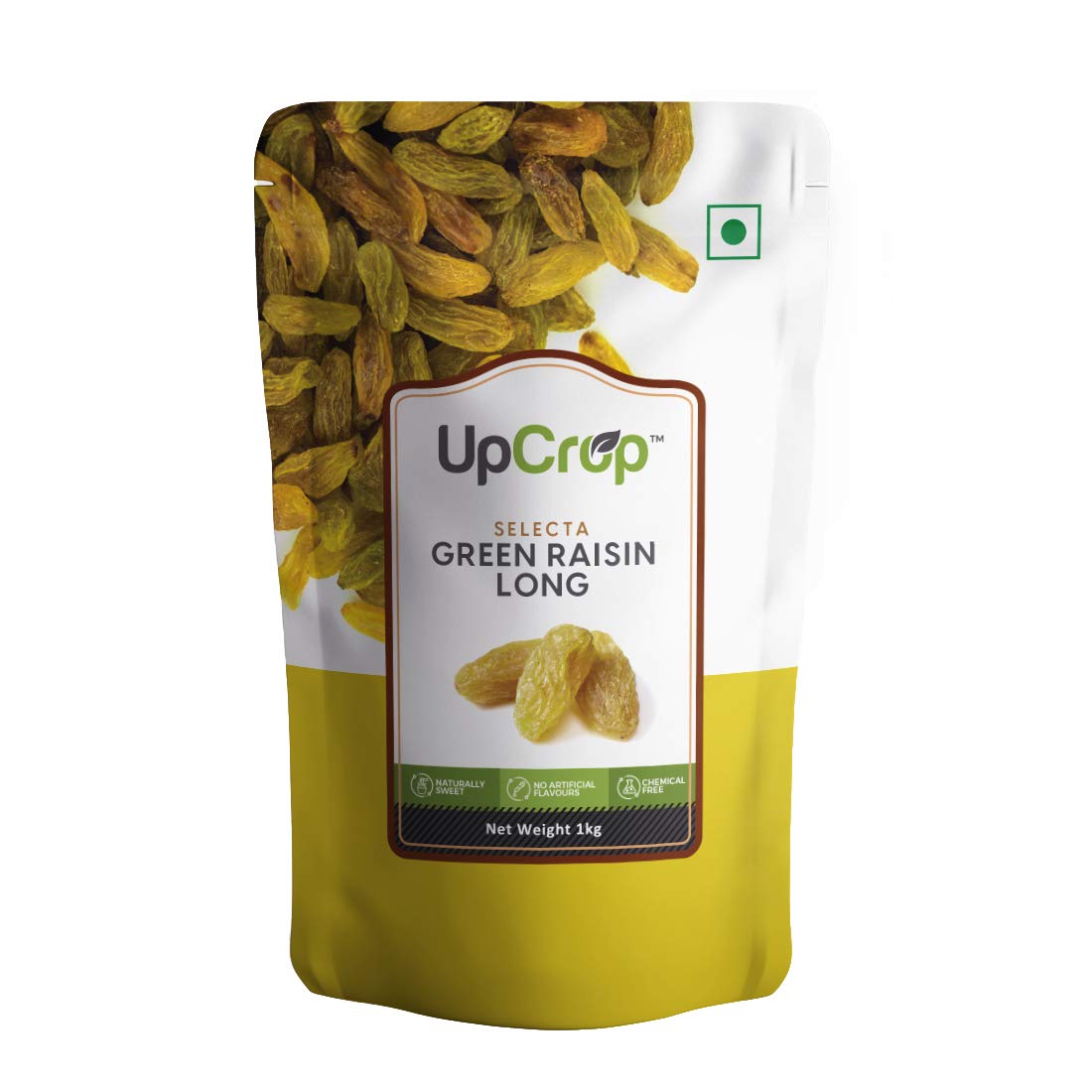 Upcrop Selecta Green Raisin Long 1kg Rs 279 At Amazon - Delsheaven