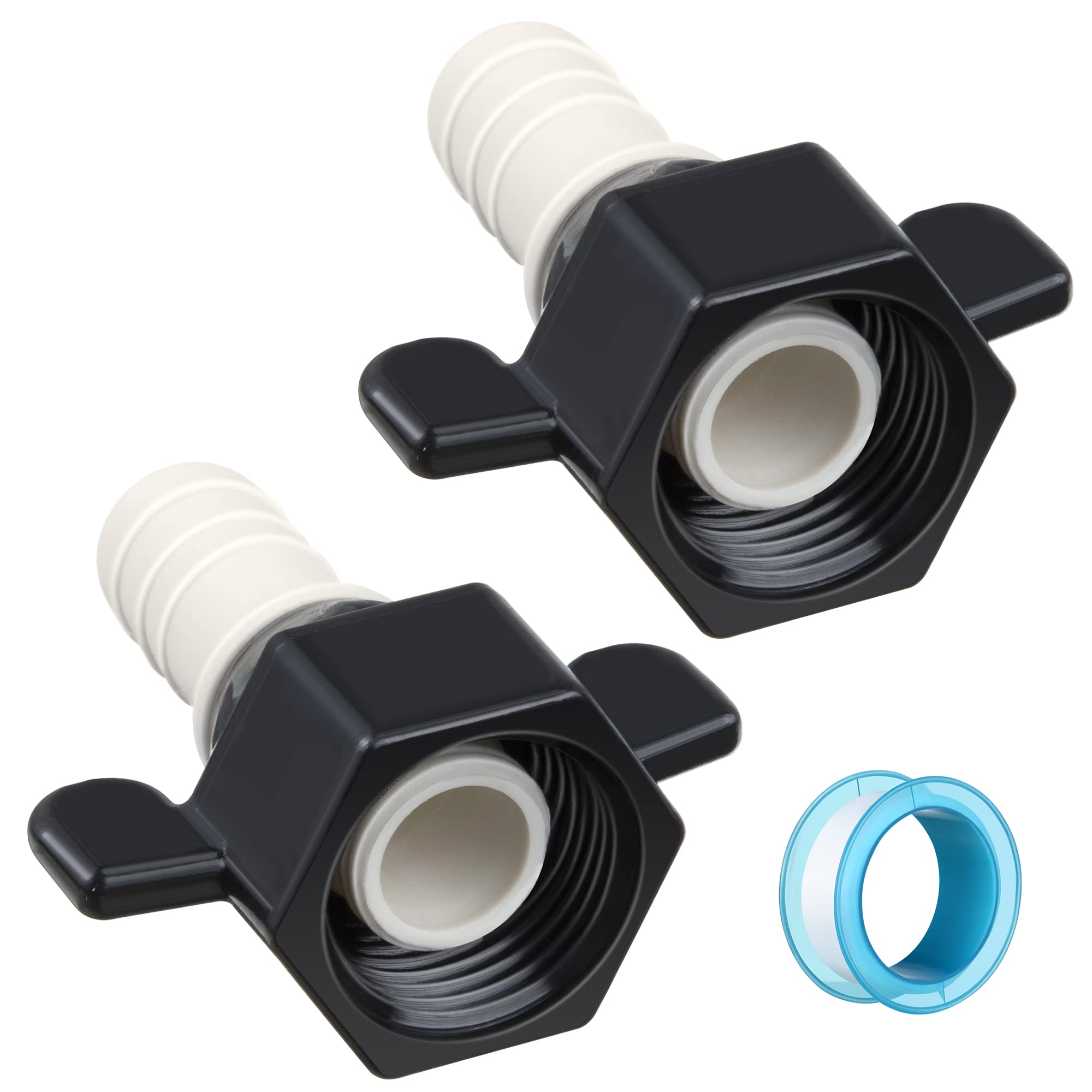 Mua Dreyoo 1/2 Inch x 14 NPT x 1/2 Inch Barb Straight Swivel Adapter RV ...