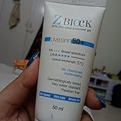 Z-Block 25% Zinc Oxide Sunscreen Gel, SPF 58, 50 ml: Amazon.in: Beauty