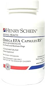 Amazon.com : Omega EFA Capsules for Small & Medium Dogs, 90 Count : Pet ...