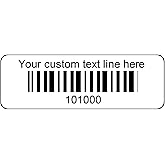 Amazon.com : IFloPrinting 750 Serial Number Barcode Labels 2x1 ...