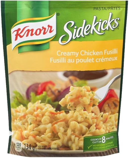 Knorr Sidekicks Creamy Chicken Pasta Side Dish, 8-Count: Amazon.ca: Grocery