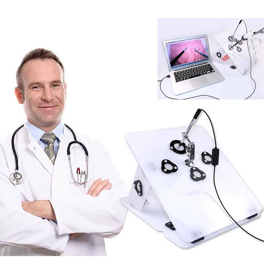 Buy MYLW Laparoscopic Surgery Training Box Simulator Trainer Box Kit ...