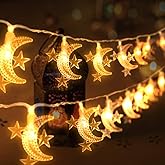 Amazon.com: MyBuddy Moon String Lights,Outdoor LED String Lights 10FT Set of 20 LED for Wedding ...