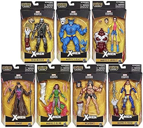 X Men Marvel Legends Wave 4 Set of 7 Figures (Caliban BAF) in Oman ...
