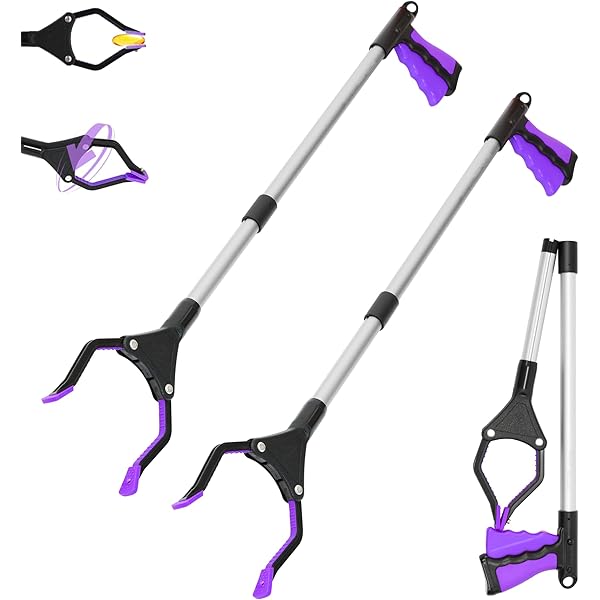 Gifts For Senior Citizens Rewkcy 43 Inch Extra Long Reacher Grabber ...