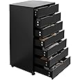 Amazon.com: Our Modern Space 7-Drawer Office Cabinet Desk Drawer with ...